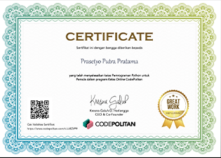 My Portfolio | Prasetyo Putra Pratama